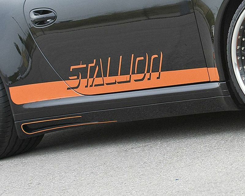 ポルシェ997カレラ4S サイドスカート【Hamann】