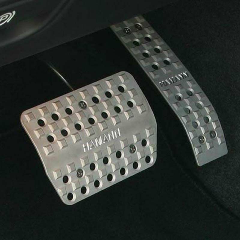 ポルシェ997ターボ前期用 フットペダルセット(2ペダル)【Hamann】