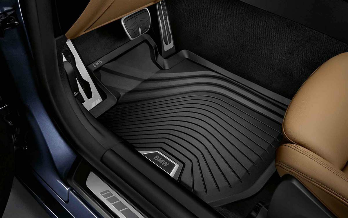 【BMW純正】オールウェザーフロントフロアマット 3シリーズ(G20) 4シリーズ(G22,G23)用 左ハンドル車 51472461168