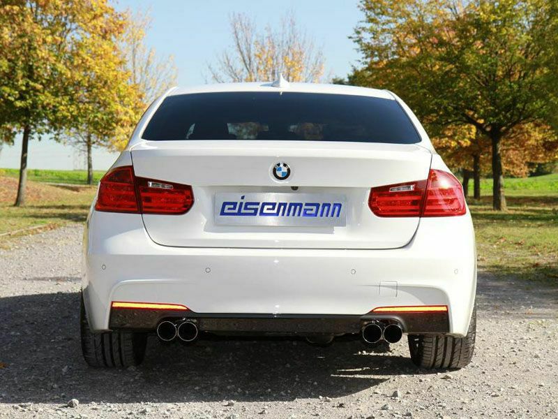 BMW 340i(F30)/440i(F32)等 レーシングマフラー 76mmクアッドチップ【Eisenmann】