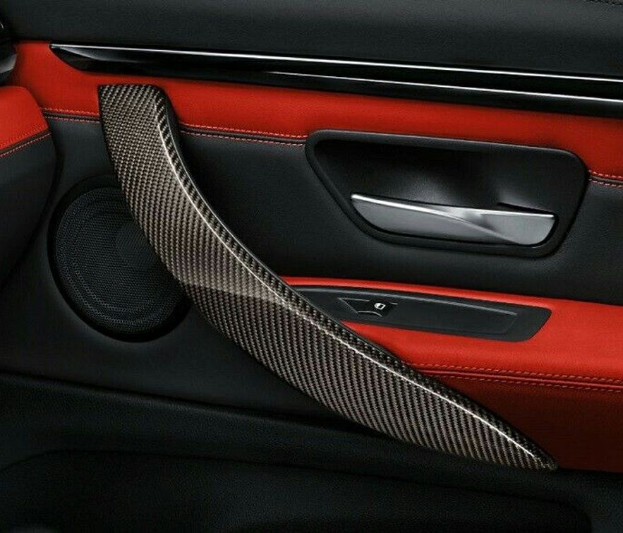 【BMW純正】 M Performance カーボン ドアハンドルトリム セット 51412405921