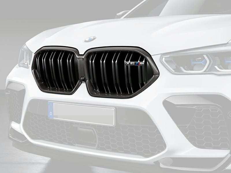 【BMW純正】M PERFORMANCE フロント グリル カーボン X6(G06/F96) 51712467263