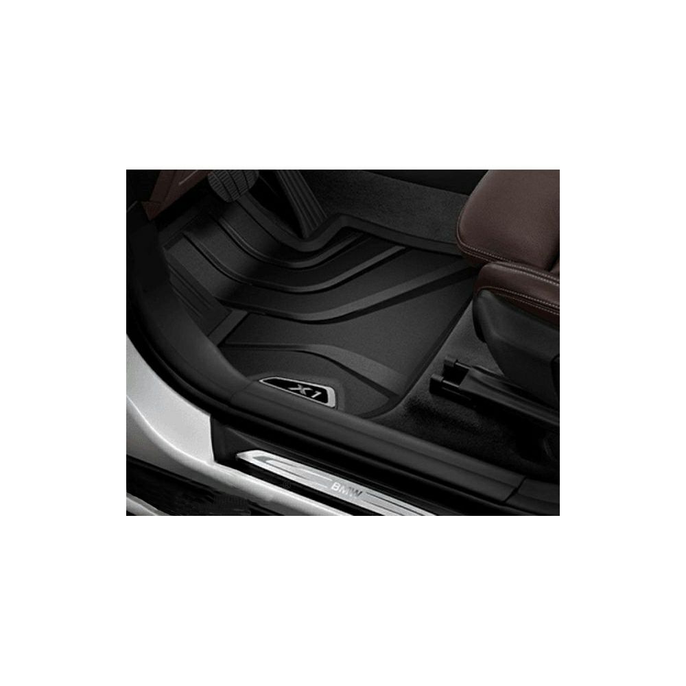 【BMW純正】フロント フロアマット セット 銀縁取りロゴ 全天候 左ハンドル車 X1(F48) 51472365855