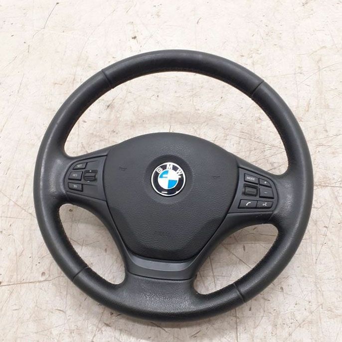 【BMW純正】1/2/3シリーズ(F系) レザーステアリングホイール 32306854753
