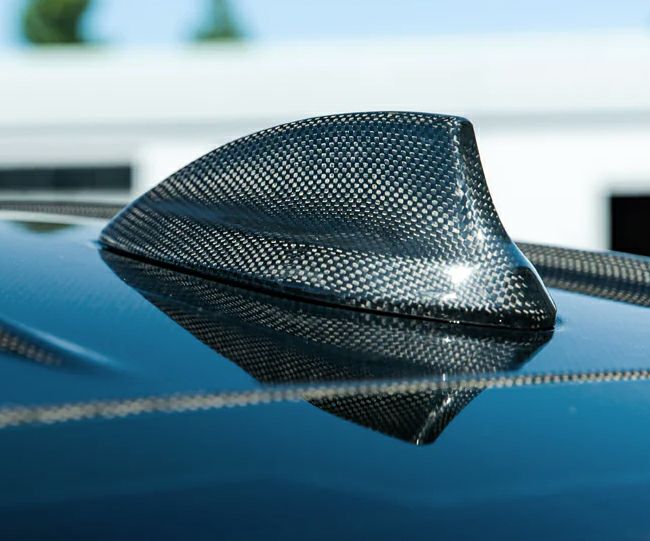 BMW 3シリーズ(G80)M3 ドライカーボン ルーフアンテナカバー 3K(2X2)【Auto Tecknic】