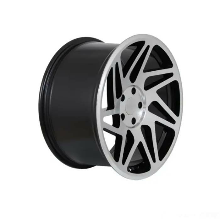 BMW 3シリーズ(E36／E46／E90)等 R31 18x8.5j ET36 マシンブラック ホイール4本セット【REGEN5】