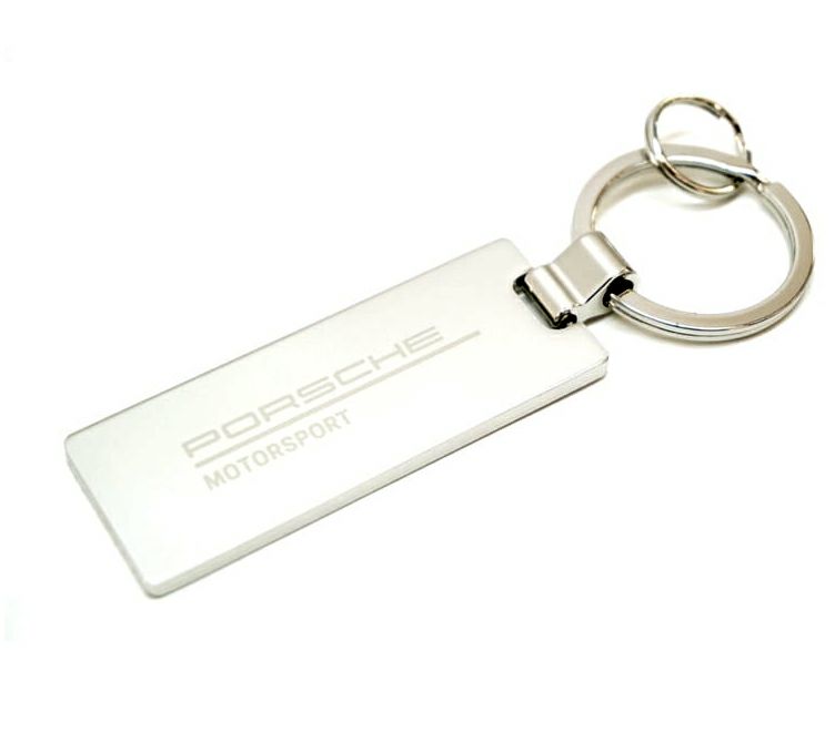 【ポルシェ純正】PORSCHE MOTORSPORTキーリング シルバー WAP0500060LFMS