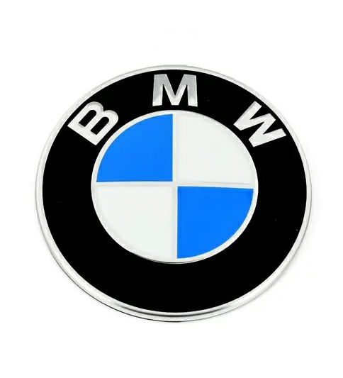 【BMW純正】BMW X2／X4シリーズ(F39／G02) ボンネット BMWラウンデルエンブレム 51147463692