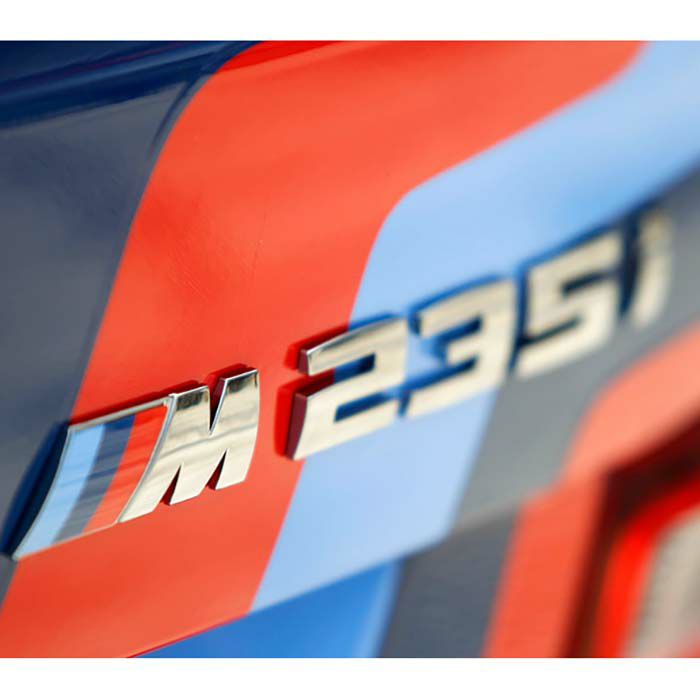 【BMW純正】"M235i"リアトランクエンブレム BMW M235i(F22) 51128055967