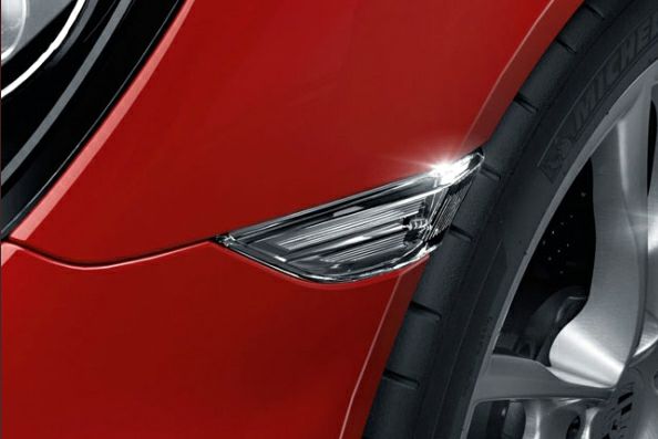 【ポルシェ純正】ポルシェ 991(911)／981ケイマン・ボクスター ヨーロピアン クリア サイドマーカー 左 99163115503